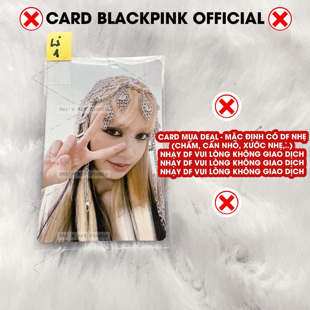 [CARD OFF] REST CARD BLACKPINK: Jisoo, Lisa, Rosé, Jennie,... Card R ôm ...