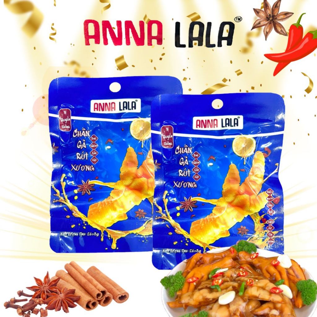 Combo 20 cái chân gà rút xương Anna Lala-đồ ăn vặt chân gà rút xương ...