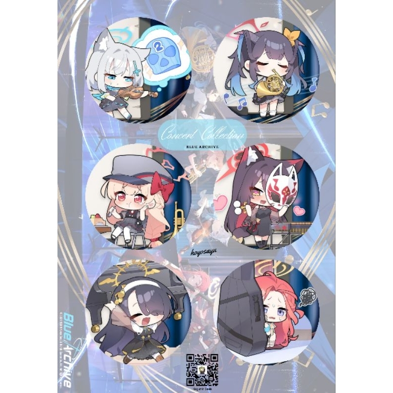 Stickers Concert Collection Limited Blue Archive | Shopee Việt Nam