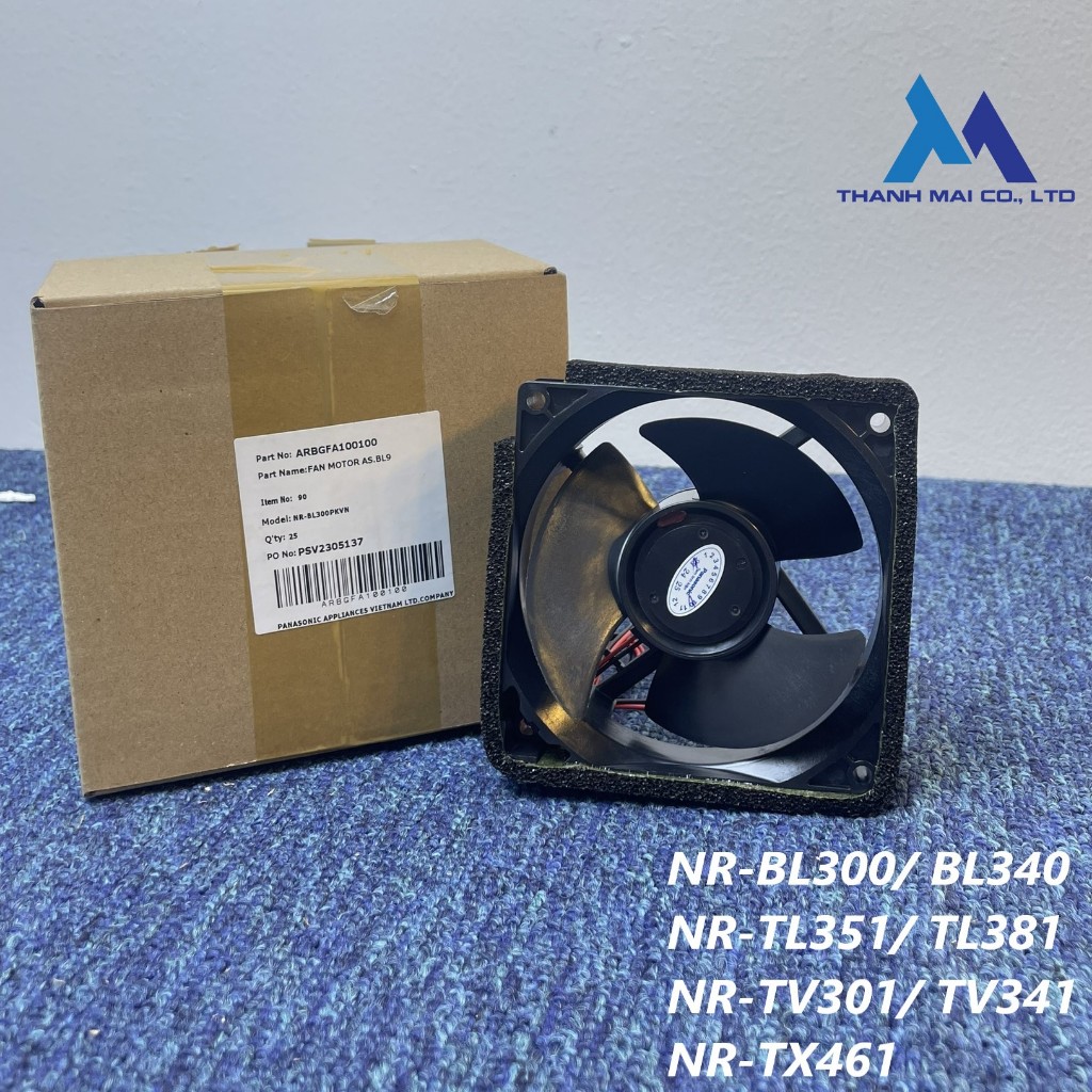 Quạt gió ngăn đông tủ lạnh Panasonic NR-BL300/ NR-BL340/ NR-TV301/ NR ...