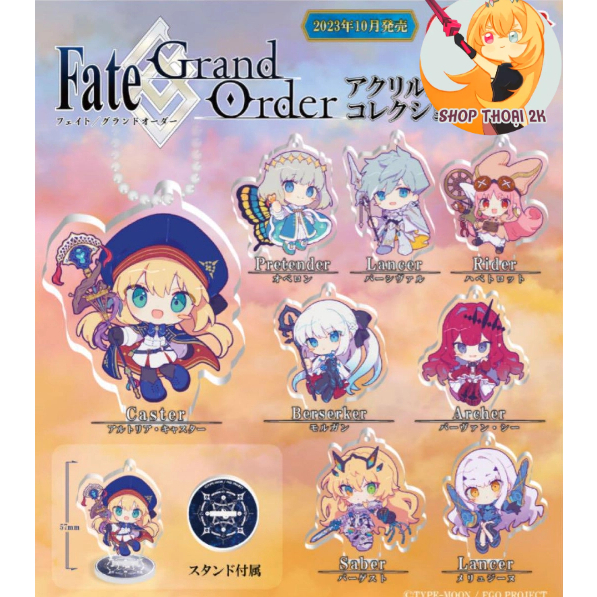 Mini Standee - Fate Grand Orther LB6 Servant Vol 1 [Vui lòng đọc kĩ ...