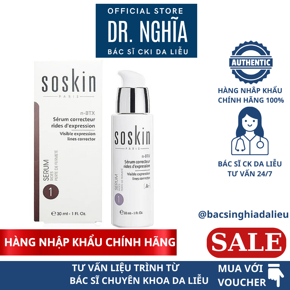 [HÀNG NHẬP KHẨU CHÍNH HÃNG] Serum làm trắng da Soskin Intense ...