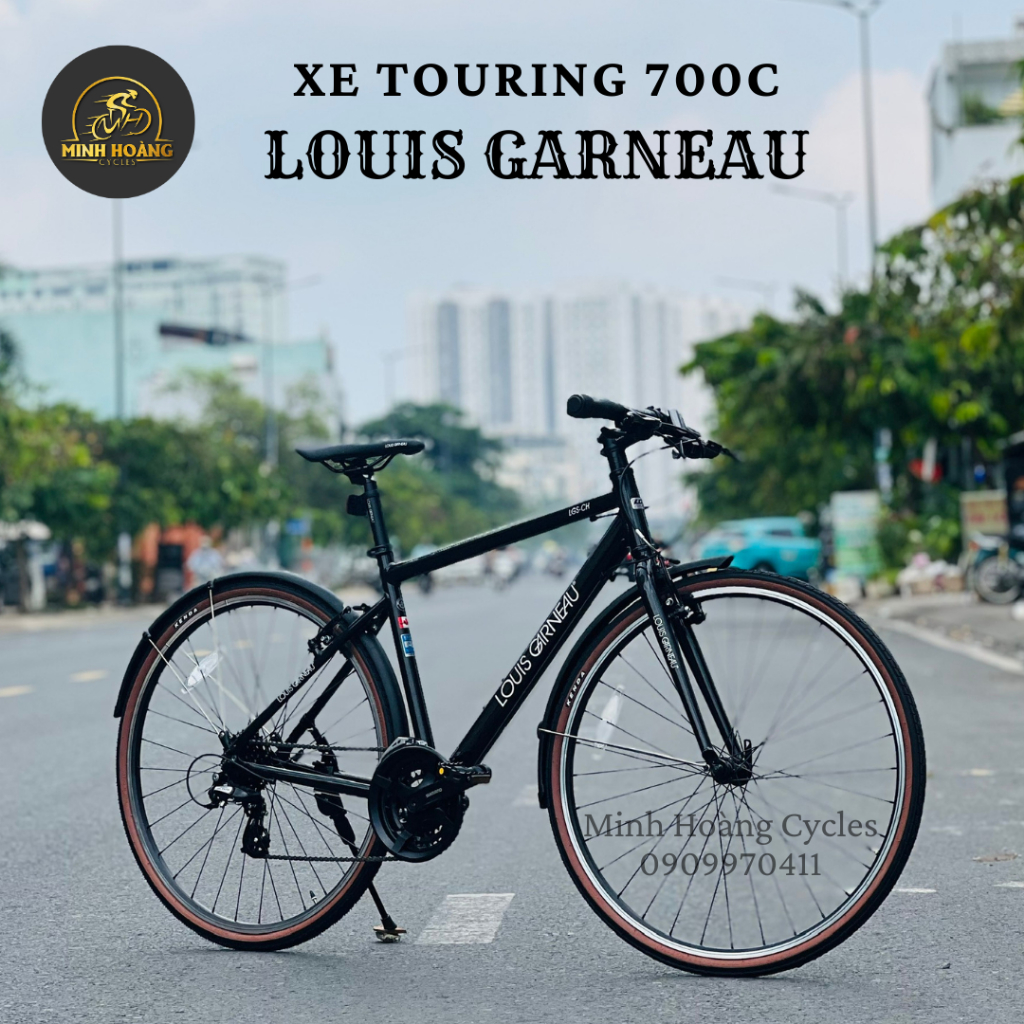 Xe đạp thể thao touring đường phố 700C LOUIS GARNEAU khung nhôm cao cấp ...