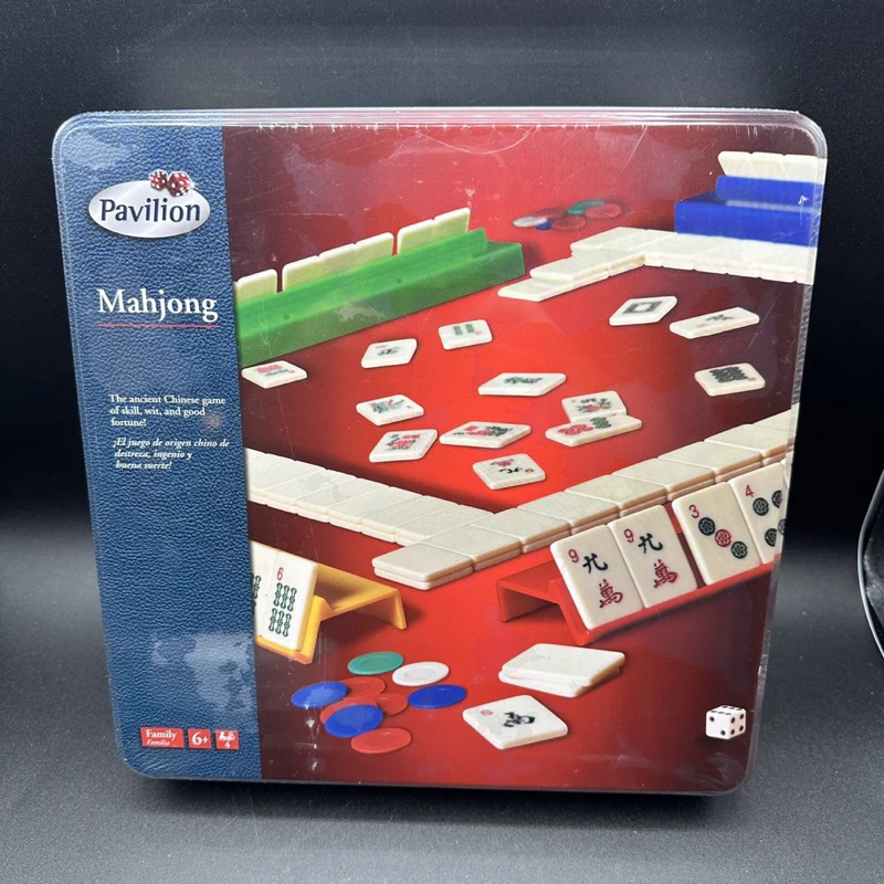 Bộ mạt chượt Pavilion Boardgame Mahjong Family Tiles Game Tin Edition ...