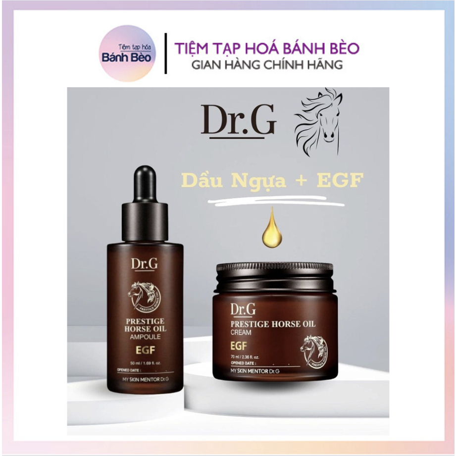 Dr.G Kem dưỡng chống lão hóa chuyên sâu DrG Prestige Horse Oil EGF Cream 70ml Drg | Shopee Việt Nam