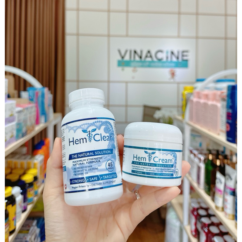 Kem bôi trĩ HemClear for Hemorrhoids Consumer Health của Mỹ | Shopee ...