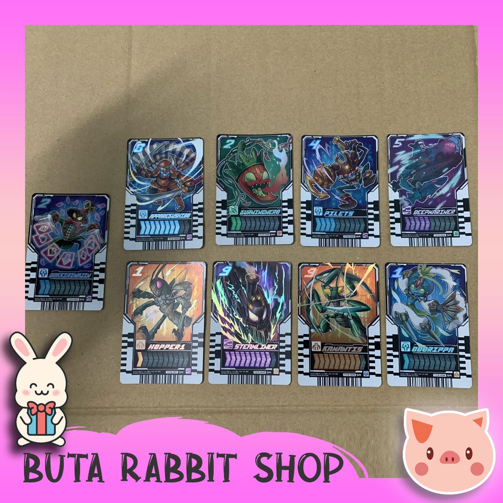 (Sẵn HCM) (SR DX TÌNH TRẠNG PHẦN MÔ TẢ) THẺ BÀI RIDER CARD KAMEN RIDER ...