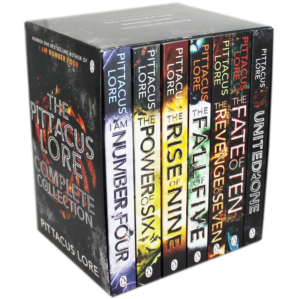 Sách Tiếng Anh - Pittacus Lore Collection Lorien Legacies Series 7 ...