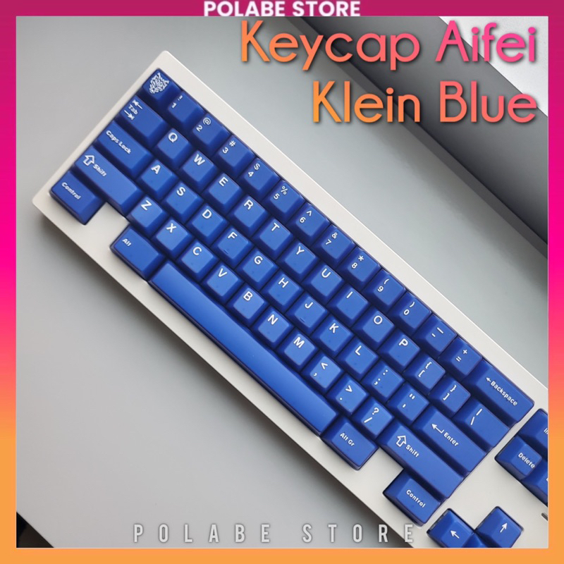 Keycap Aifei Klein Blue Pyga V2 Cherry Profile ABS 2shot bàn phím cơ ...
