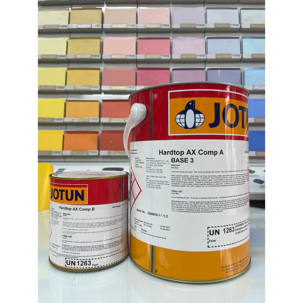 Sơn phủ Polyurethan (PU) Jotun Hardtop AX - 5L | Shopee Việt Nam