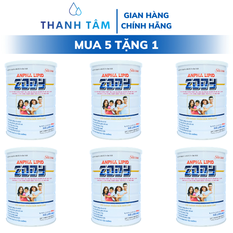[Mua 5 tặng 1] Sữa Anpha Lipid ZODY 900gr - VIETNAM24H - Phòng ngừa tai ...