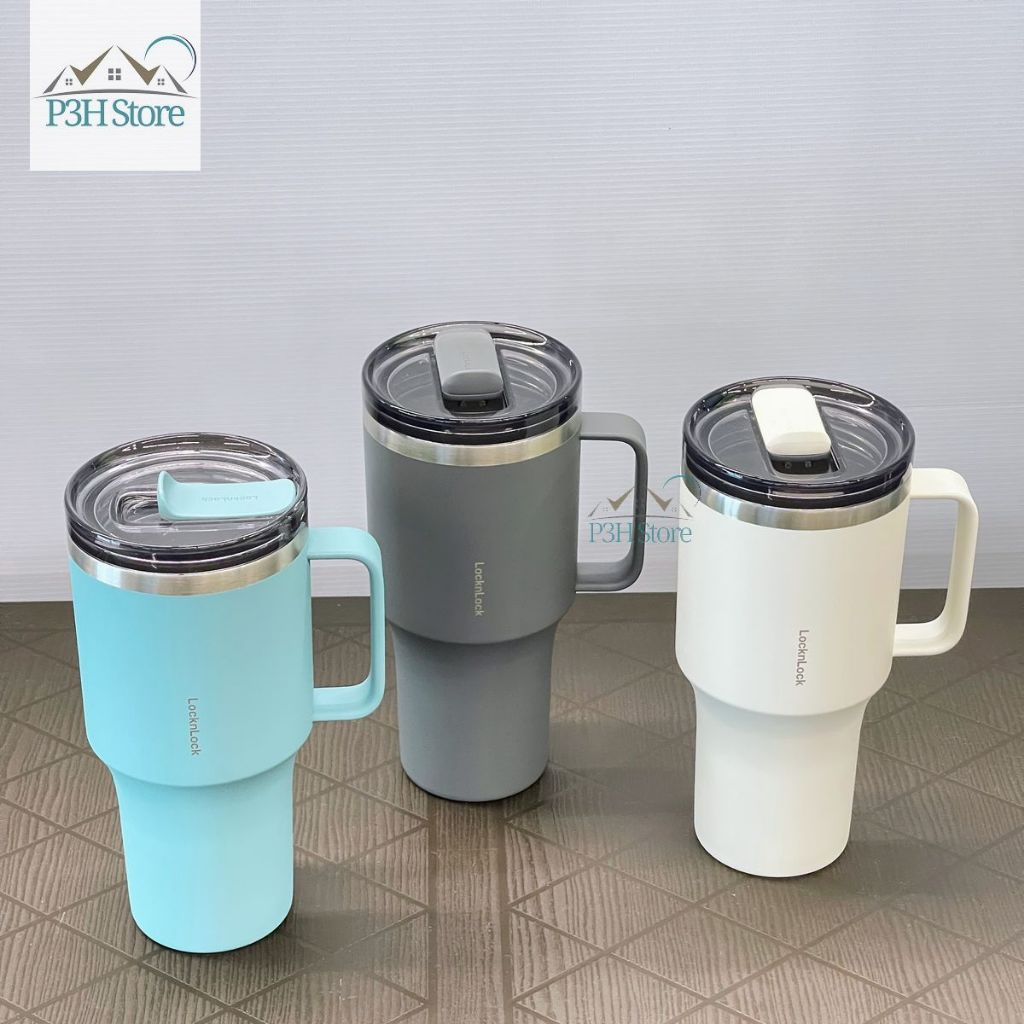 Ly giữ nhiệt LocknLock Metro King Tumbler 820ml dung tích lớn có quai cầm LHC4326 P3H Store ...