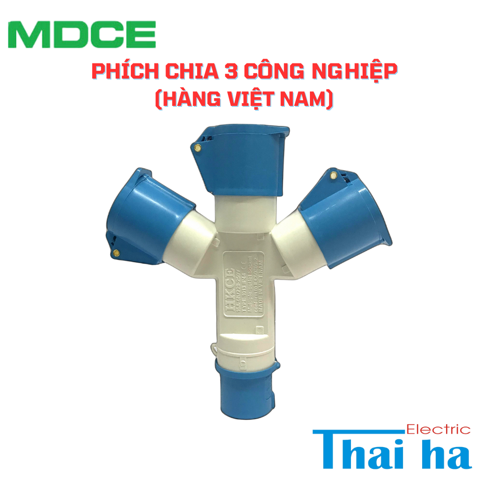 Ổ Cắm Công Nghiệp MDCE Chia 2 Chia 3 16A 32A. HÀNG VIỆT NAM CHẤT LƯỢNG ...