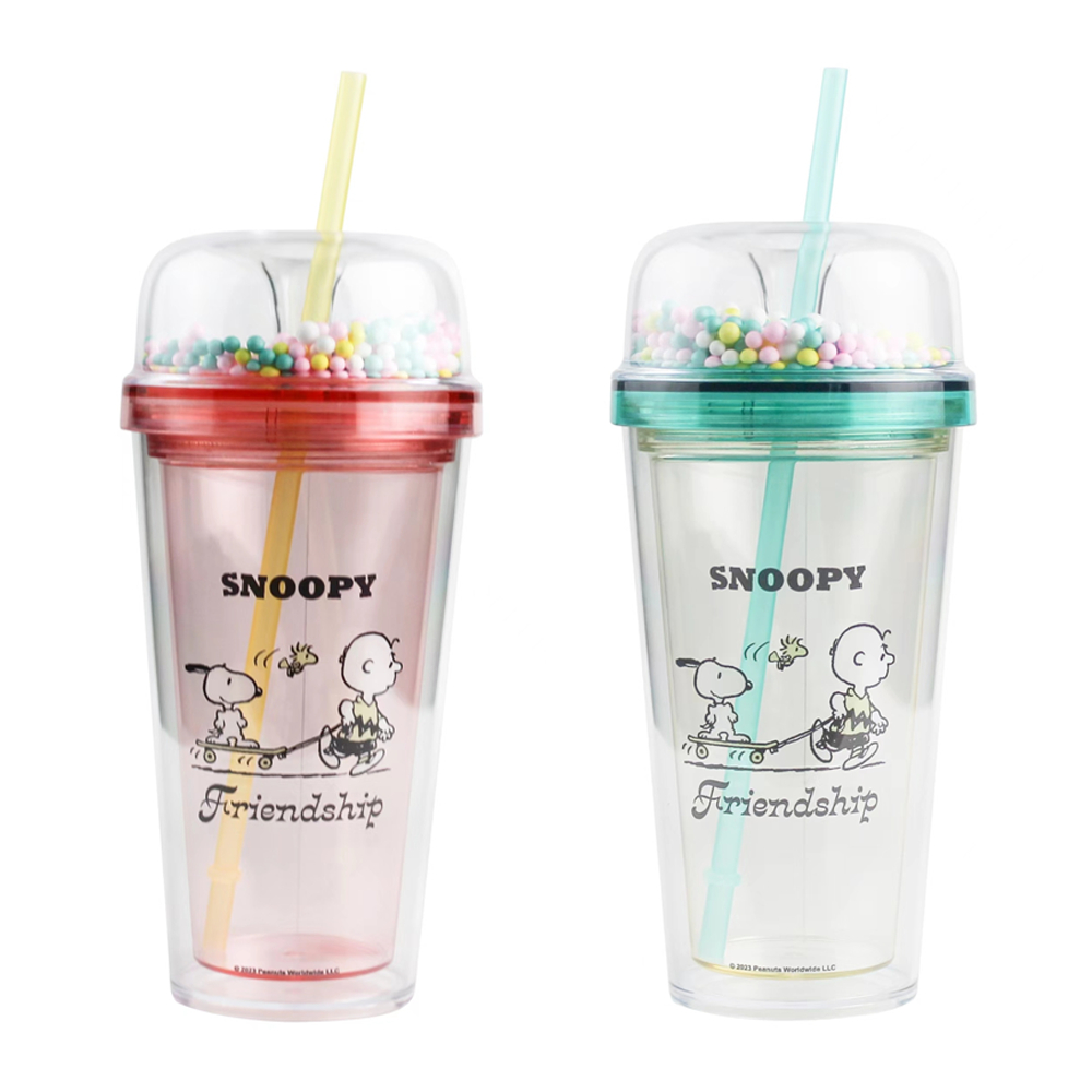 Ly 2 lớp Snoopy Summer Travel 480ml | Shopee Việt Nam
