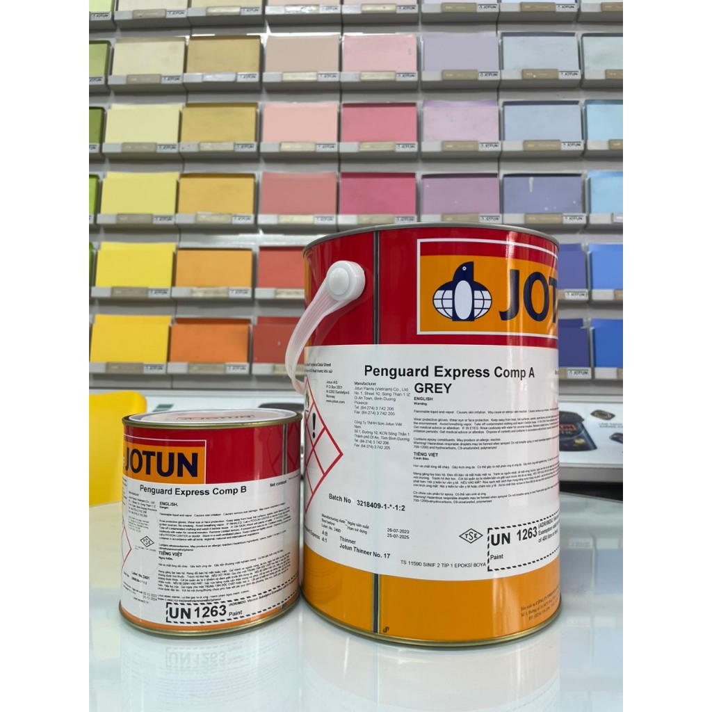 5L - Sơn lót epoxy Jotun Penguard Express | Shopee Việt Nam