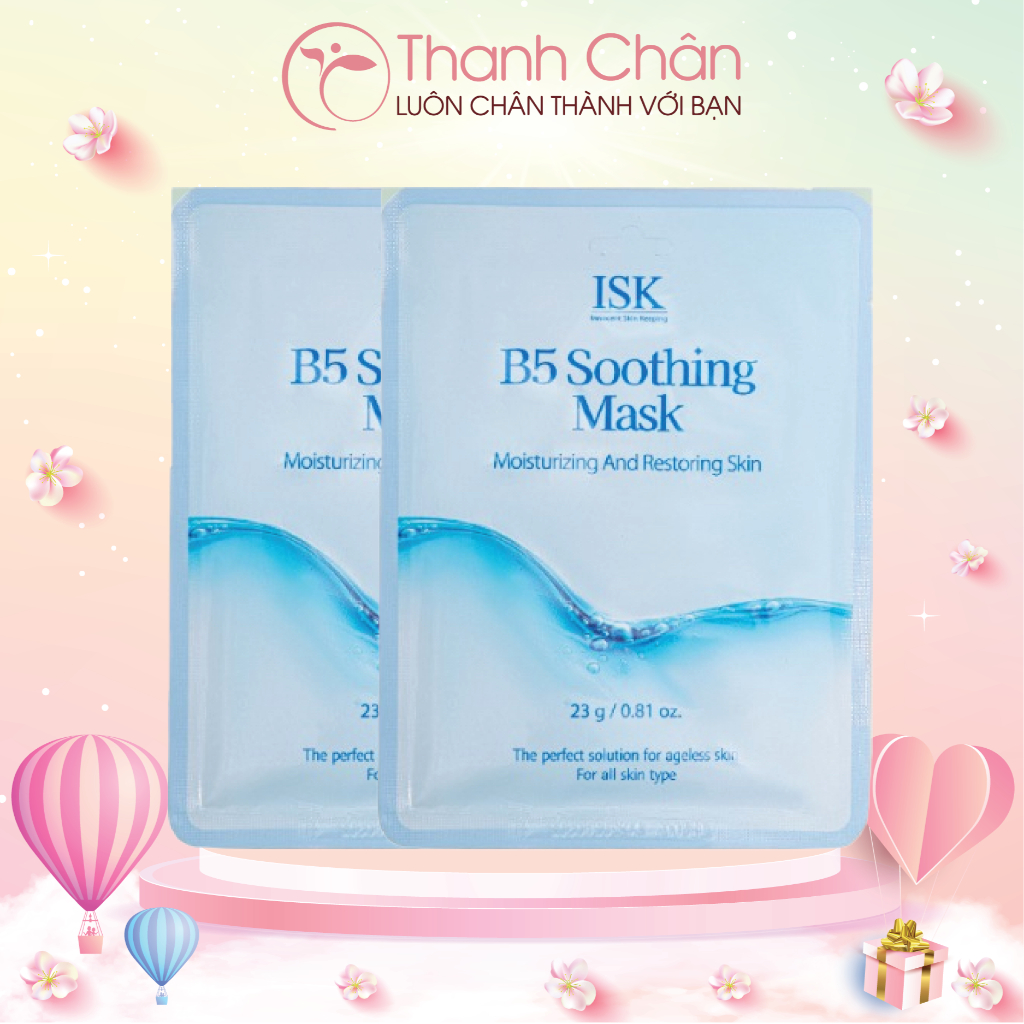 Mặt Nạ ISK B5 Soothing Mask 23g, Phục Hồi Cấp Ẩm | Shopee Việt Nam