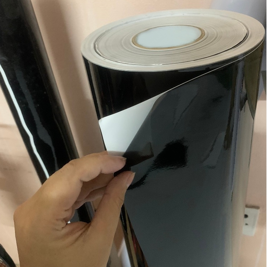 Decal đen bóng trắng xám xanh đỏ vàng chuyên dán xe máy laptop cửa kính ...