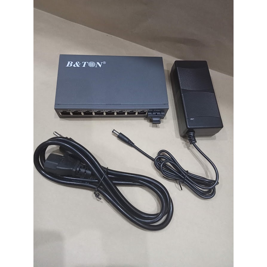 Bộ chia mạng switch Poe 8 port + 1 Fiber | Shopee Việt Nam
