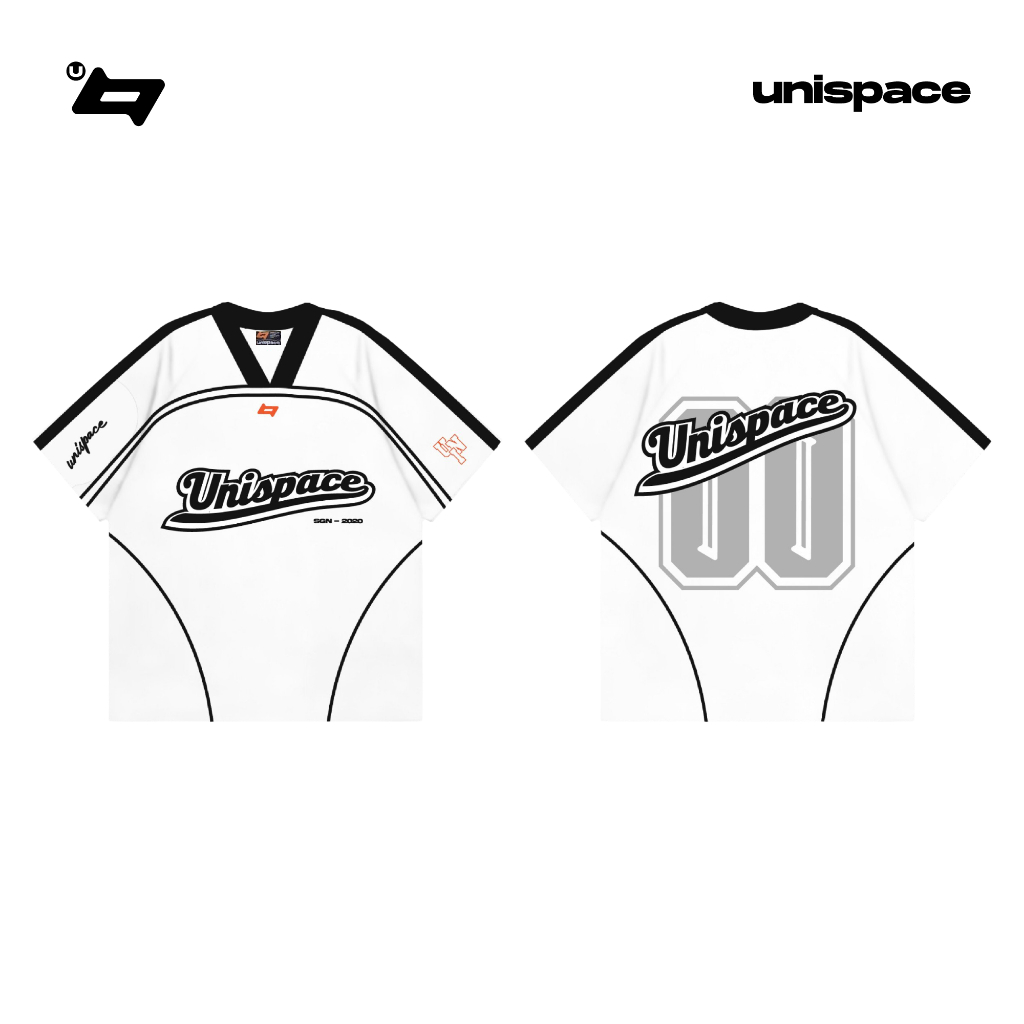 Áo thun local brand By UniSpace tay lỡ form rộng unisex nam nữ Jersey Tee | Shopee Việt Nam