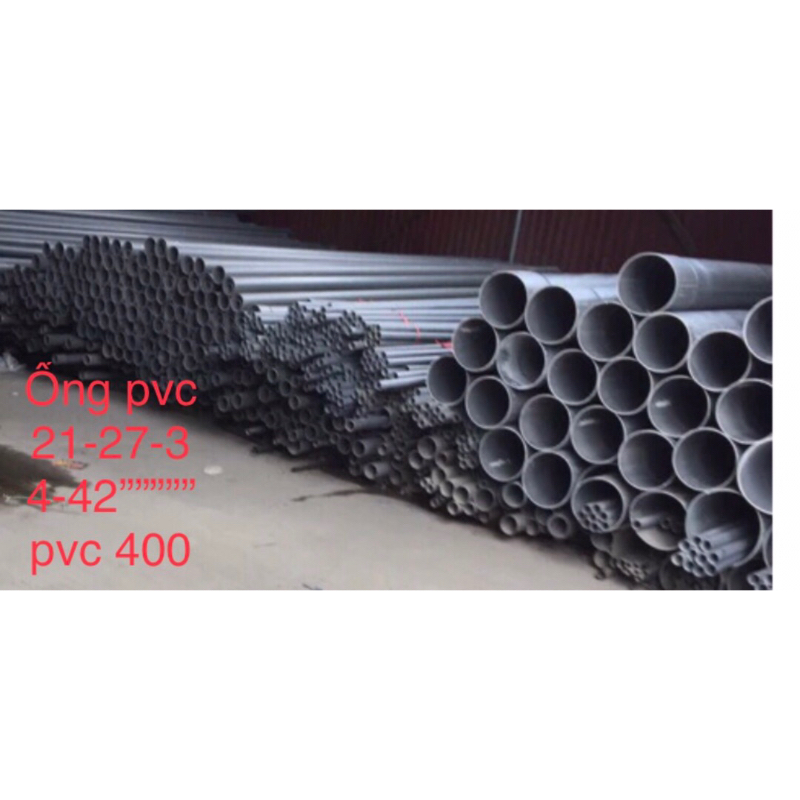 Bán lẻ ống 400mm=1m —-1,5m ống dẫn nước 400 pvc | Shopee Việt Nam