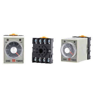 Rơ Le Thời Gian CKC ,IC TIMER CKC AH3-3 AC220V (10S/30S/60S/10M/30M/60M) Tặng Kèm Đế | Shopee ...