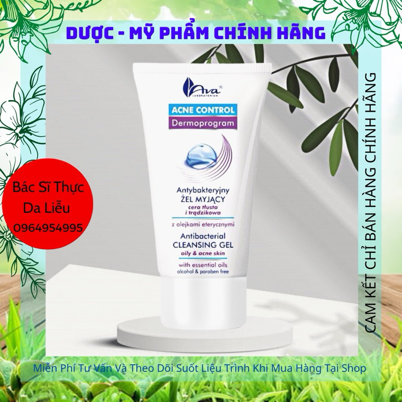 [Chính Hãng] Sữa rửa mặt ngăn ngừa mụn AVA Acne Control Antibacterial ...