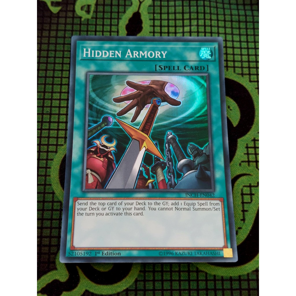[ Đỗ Lạc Shop ] Thẻ Bài Mint90 Yugioh Spell Hidden Armory - INCH-EN042 - Super | Shopee Việt Nam