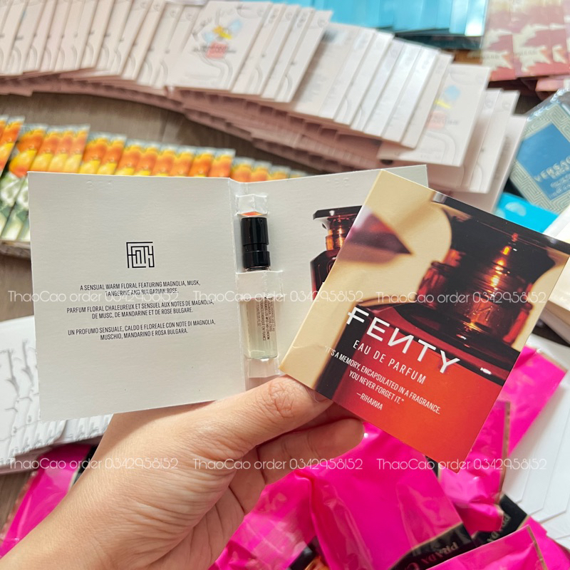 Vial nước hoa Fenty Beauty by Rihanna Fenty Eau de Parfum | Shopee Việt Nam