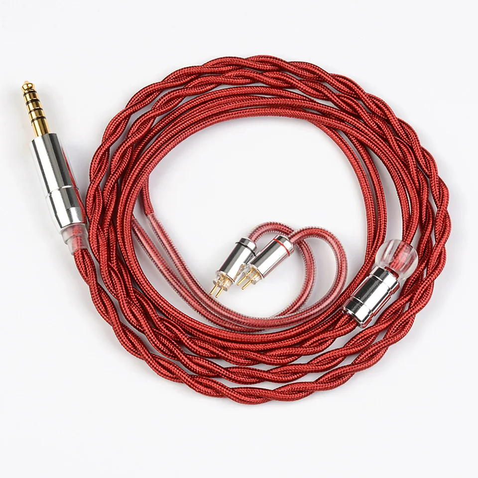 [NC] Cable NICEHCK REDAG | 4N Bạc nguyên chất | Dây cáp nâng cấp tai ...
