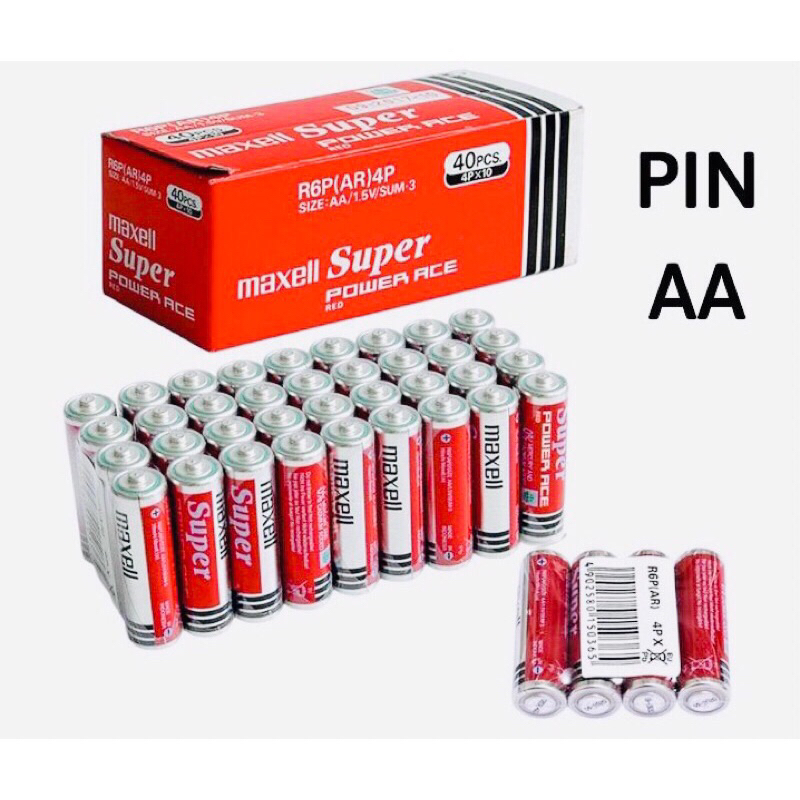 Pin AA / AAA 1.5V Maxell Chính Hãng | Shopee Việt Nam