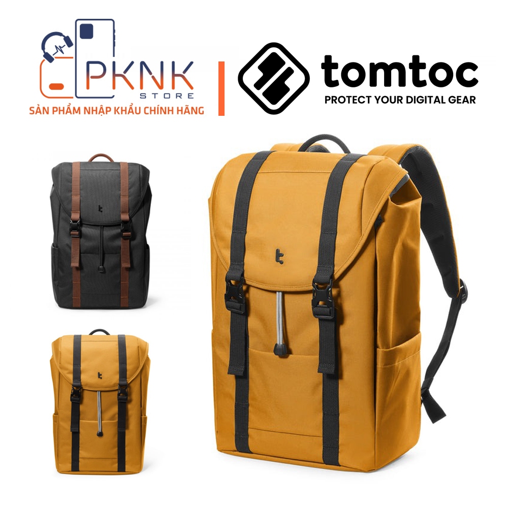 BALO TOMTOC (USA) VINTPACK LAPTOP 14" 17L BACKPACK | Shopee Việt Nam