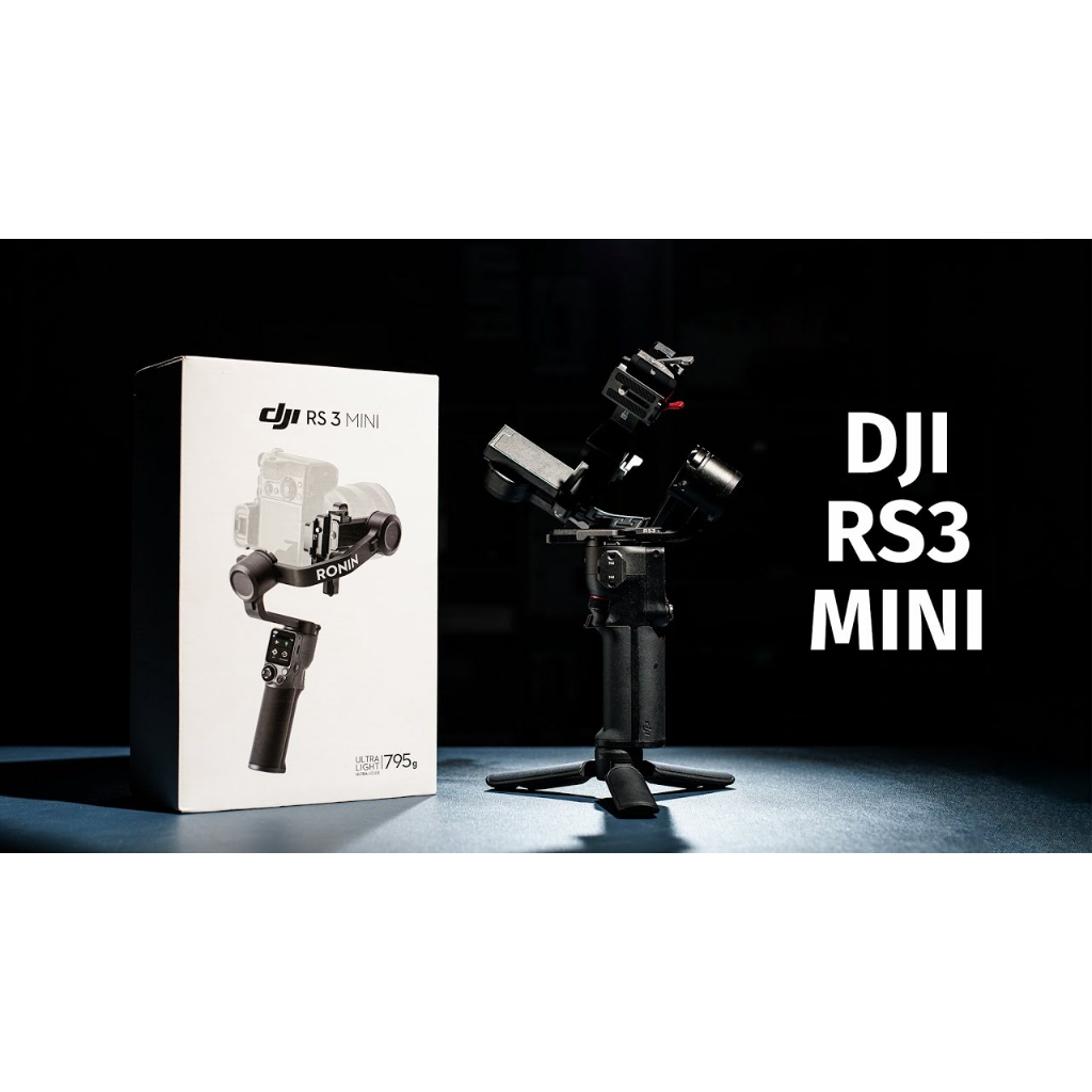 Gimbal chống rung DJI Ronin RS3 Mini - tải trọng 2kg - Hỗ trợ quay chụp ...