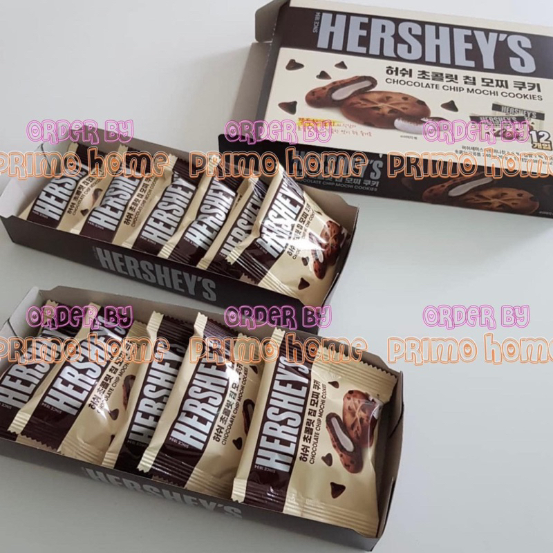 [SẴN] Bánh Hộp Hershey’s Chocolate chip mochi cookies & Choco Almond ...