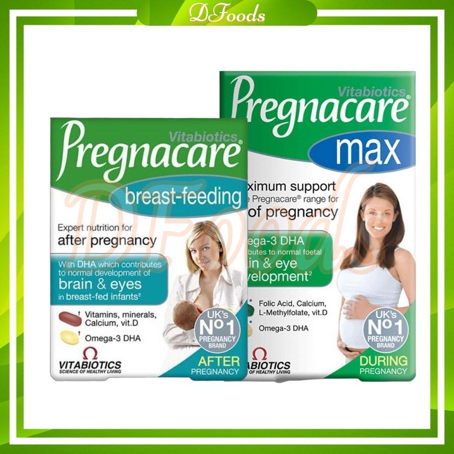 Vitamin Bầu Pregnacare Max, Sau Sinh Pregncare Breastfeeding Bổ Sung ...