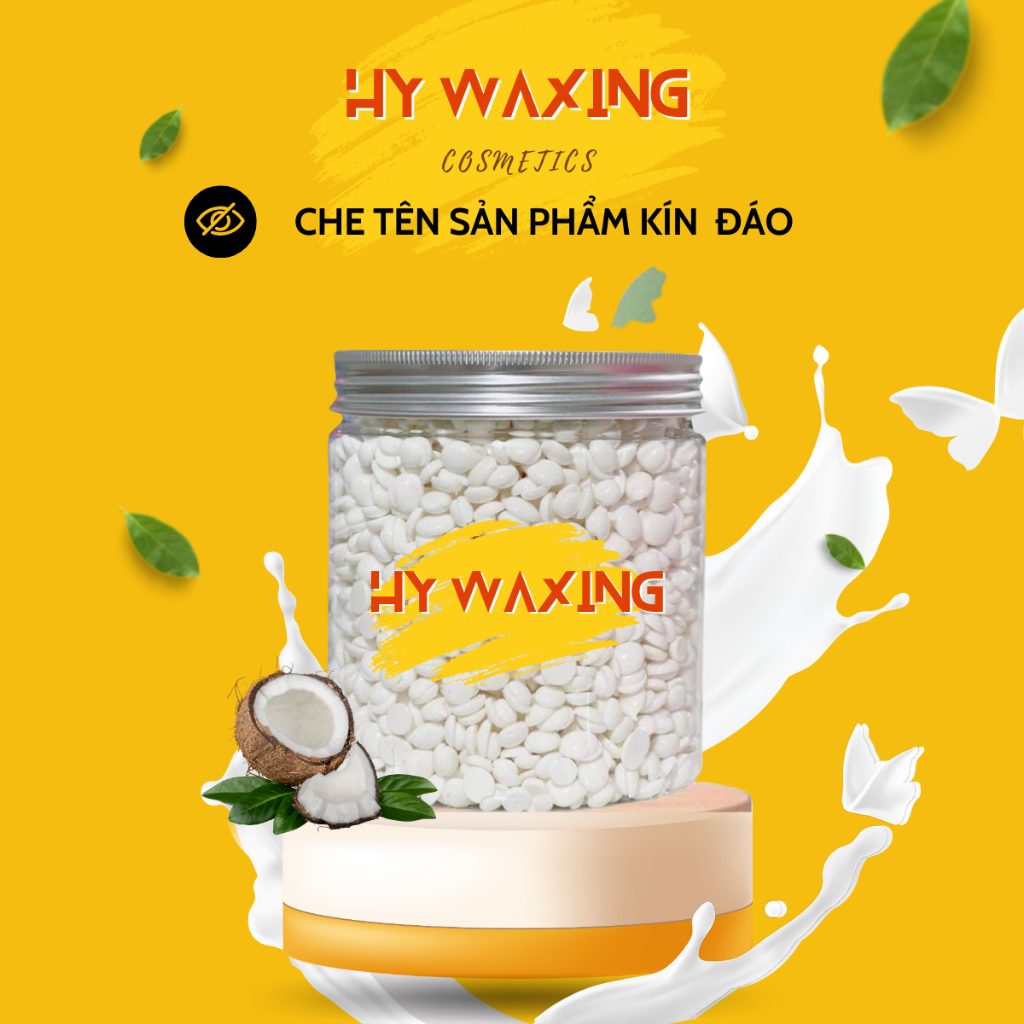 [ẨN TÊN SP] Sáp Wax Lông Sữa Dừa Tiệm HY WAXING Cao Cấp cho Da Nhạy Cảm ...