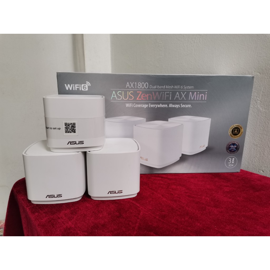 Hàng đã sử dụng - Bộ phát Wifi Mesh, ASUS ZenWiFi AX Mini XD4- AX1800 ...