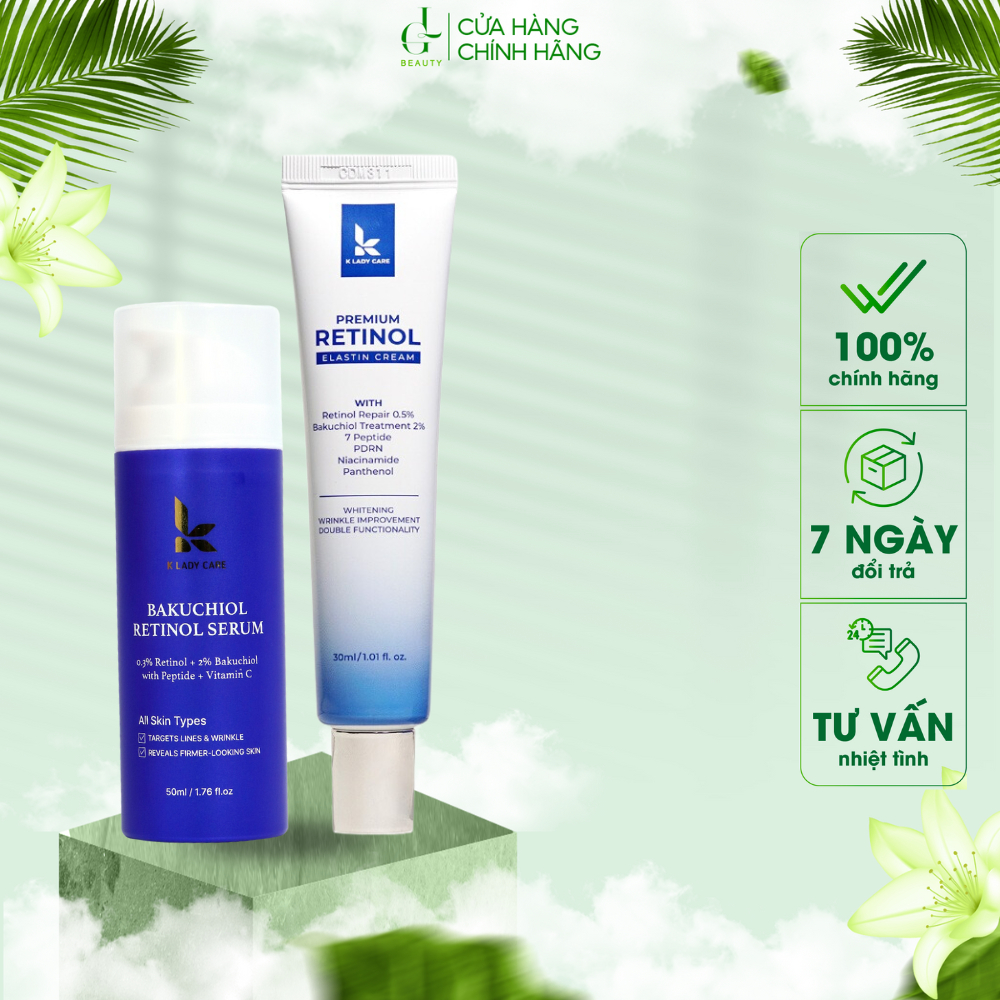 Kem & Serum Dưỡng Ngăn Ngừa Lão Hoá Căng Bóng Da K Lady Care Mới | Shopee Việt Nam