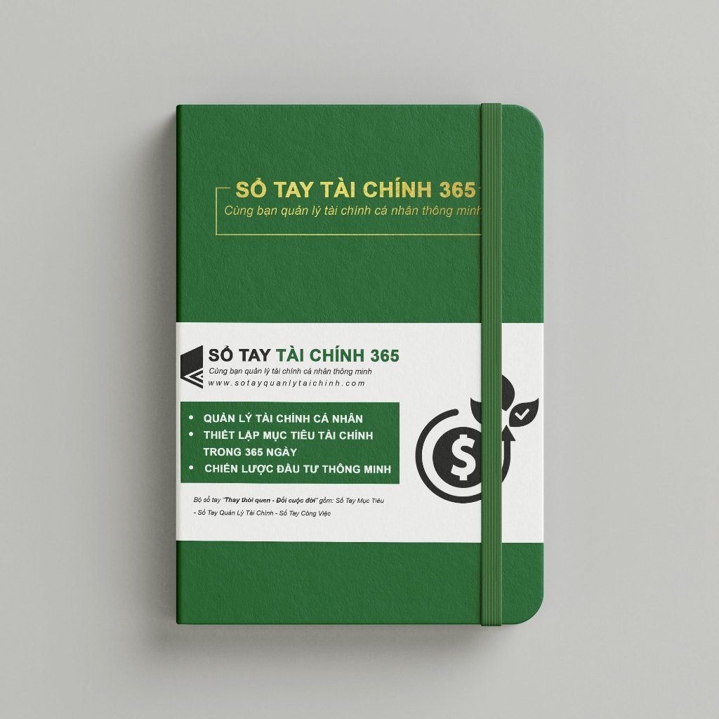 Sổ Tay Tài Chính 365 - Sổ Tay Quản Lý Chi Tiêu Cá Nhân - Bộ Sổ Tay Thay ...