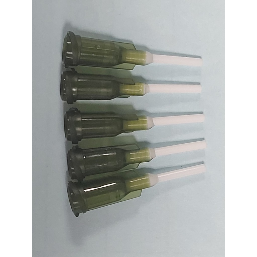 Kim bơm keo nhựa mũi nhựa 14G-13mm oliu, NMN 20G-6.5mm hồng ( set 10 ...