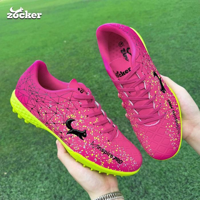 Giày Đá Bóng Zocker Inspire PRO Hồng | Shopee Việt Nam