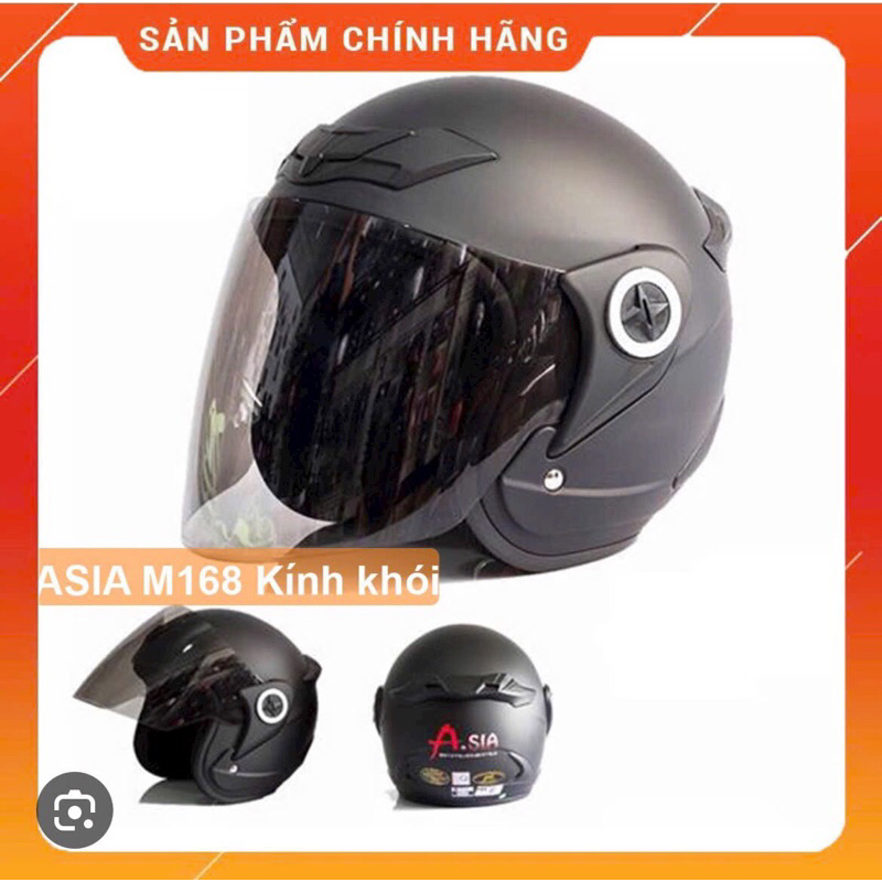 Mũ Bảo Hiểm Asia M168 Chính Hãng | Shopee Việt Nam