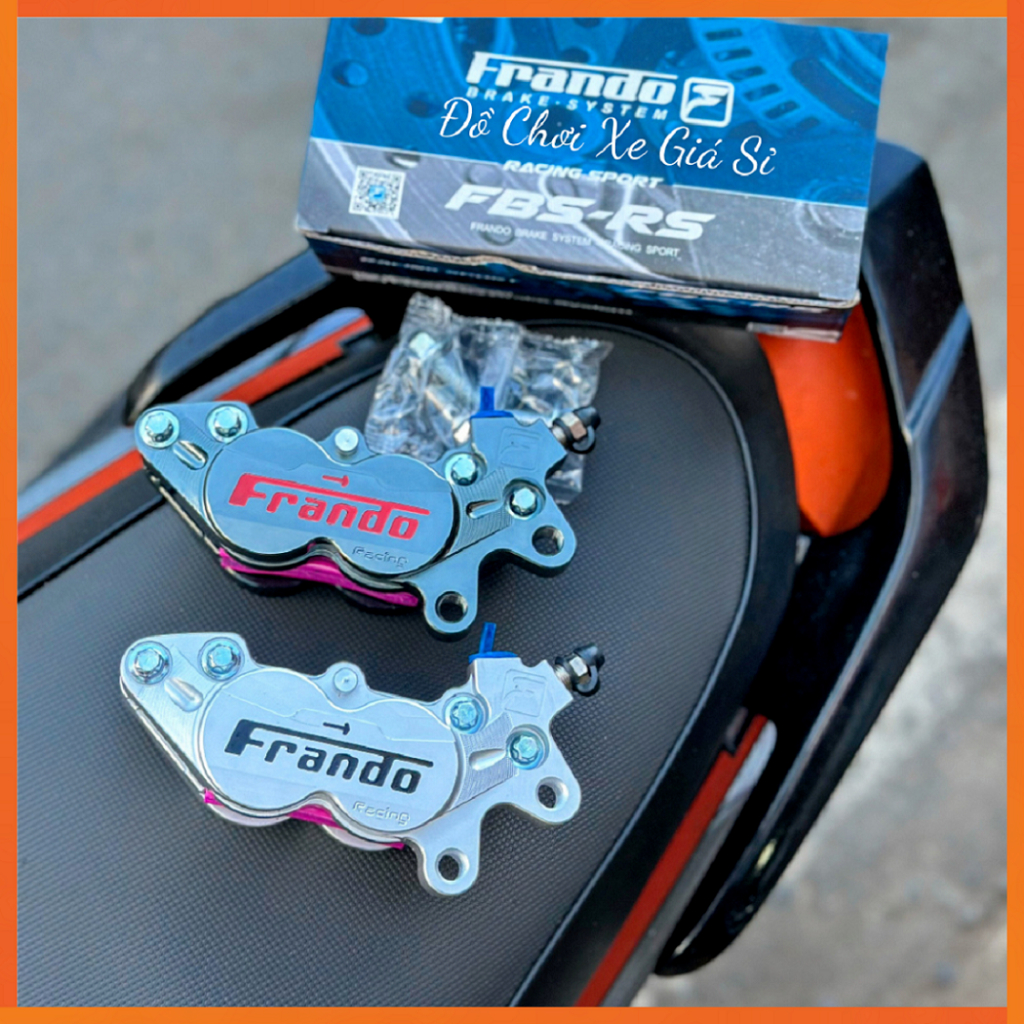 Heo Frando 4 Pis Full CNC gắn thông dụng các dòng xe >>> Tặng 2 Ốc ...