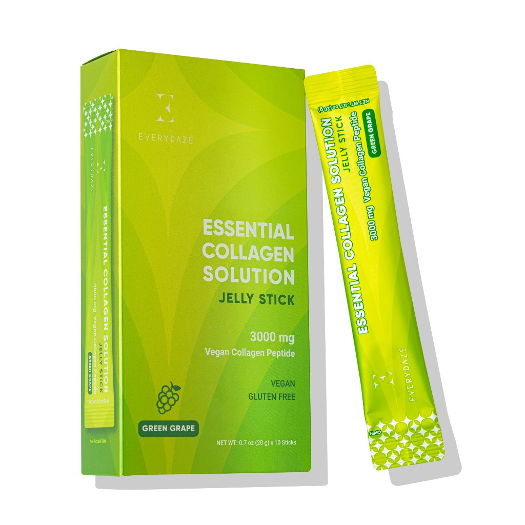 Thạch Collagen dạng thanh vị Nho hộp 10 gói - ESSENTIAL COLLAGEN SOLUTION | Shopee Việt Nam