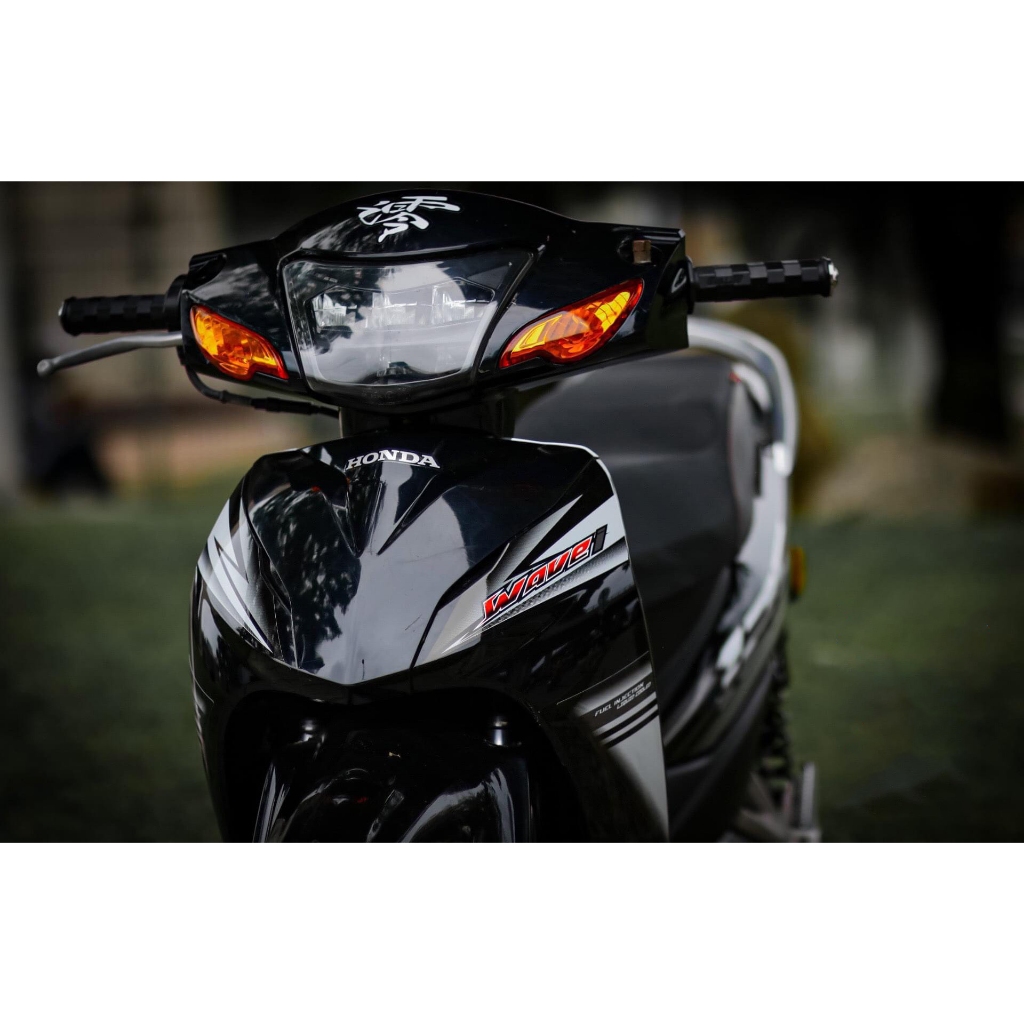 tem rời wave 110 đen xám chế 125i đẹp mắt 2024 , tem 3 lớp bền màu ...