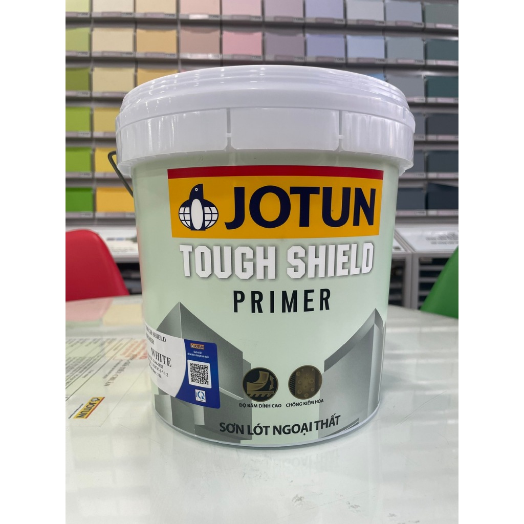 Sơn lót chống kiềm ngoại thất Jotun Tough Shield Primer - 5L | Shopee ...