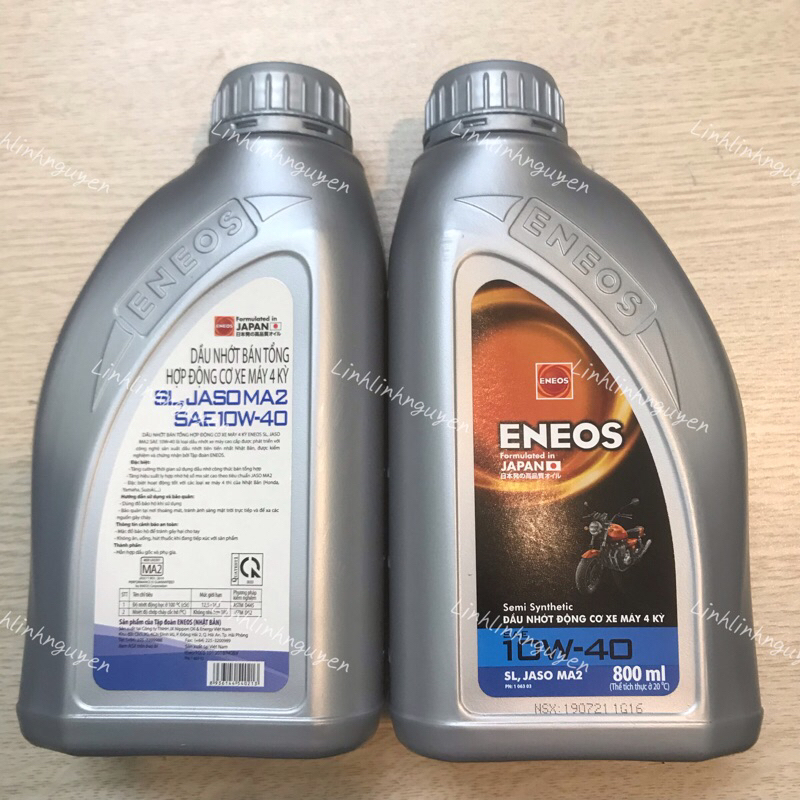 Dầu Nhớt Xe Số ENEOS MA2 10W40 SL Bán Tổng Hợp | Shopee Việt Nam