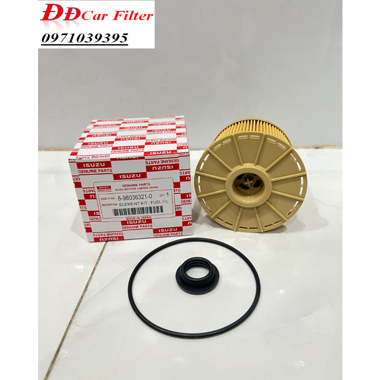 Lọc nhiên liệu, lọc dầu (Diezel) xe isuzu D-max (2007-2012), Mux. OEM ...