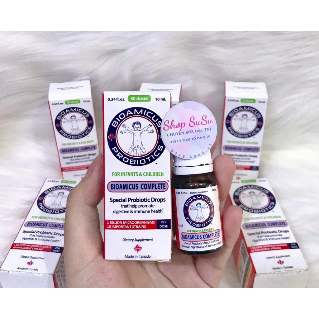 [CHÍNH HÃNG] MEN SI VINH 10 CHỦNG BIOAMICUS COMPLETE 10ML | Shopee Việt Nam