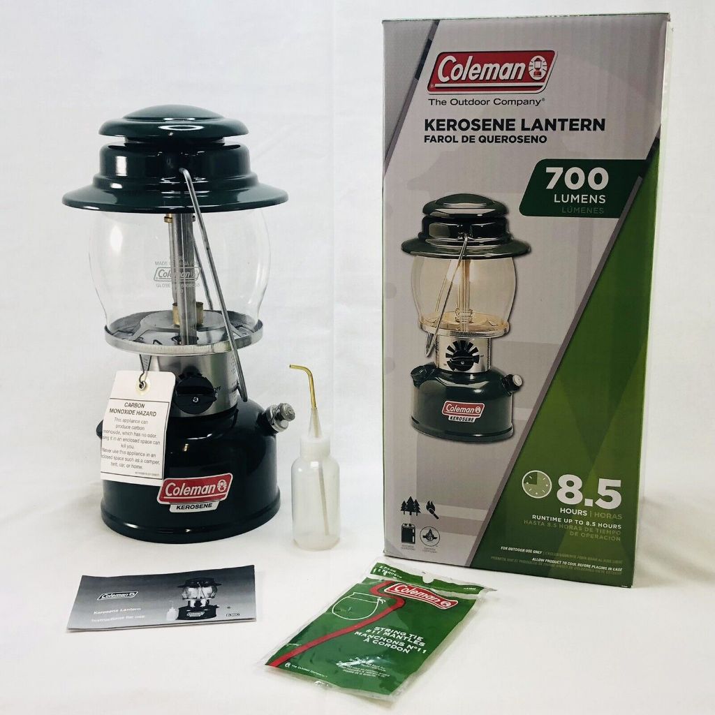 Đèn măng xông Mỹ Coleman 639C One Mantle Kerosene Lantern mới 100% ...