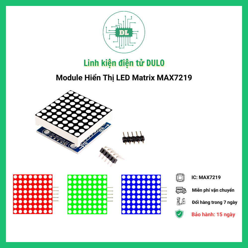 Module Hiển Thị LED Matrix MAX7219 | Shopee Việt Nam